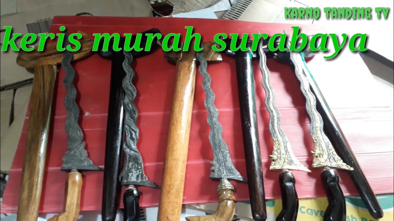 keris tosan aji surabaya || semar buntel mayit singo barong nogo sosro kinata - YouTube