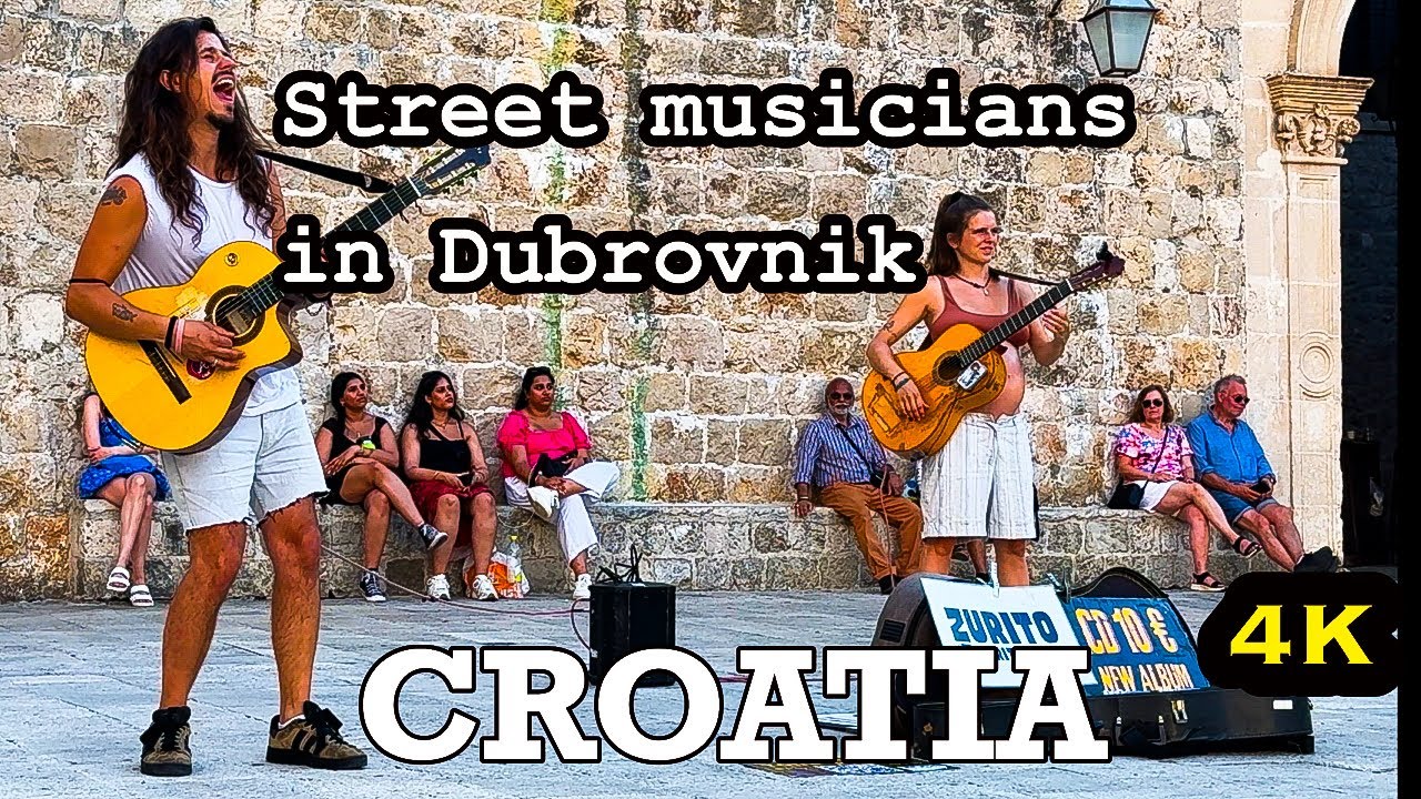 4K, Street Musicians in Dubrovnik, 🇭🇷 Croatia - YouTube
