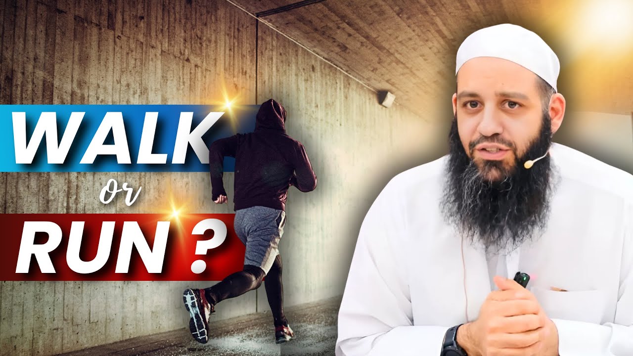 Walk or Run? How To Approach The Dunya | Abu Bakr Zoud - YouTube