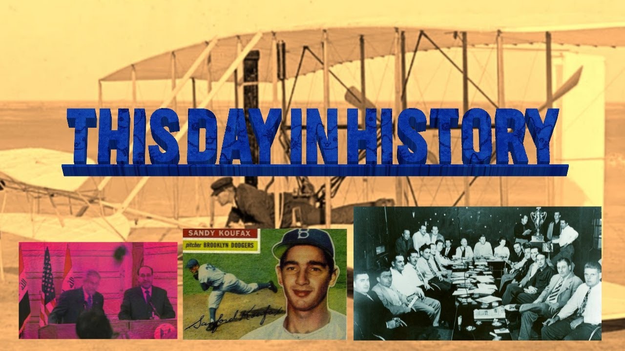 This Day In History December 14th - YouTube