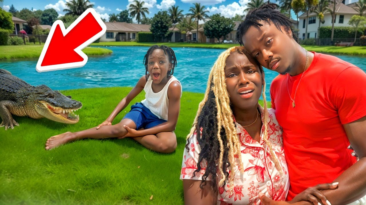 SUPER SIAH Got ATTACKED By An ALLIGATOR In Our Backyard - YouTube