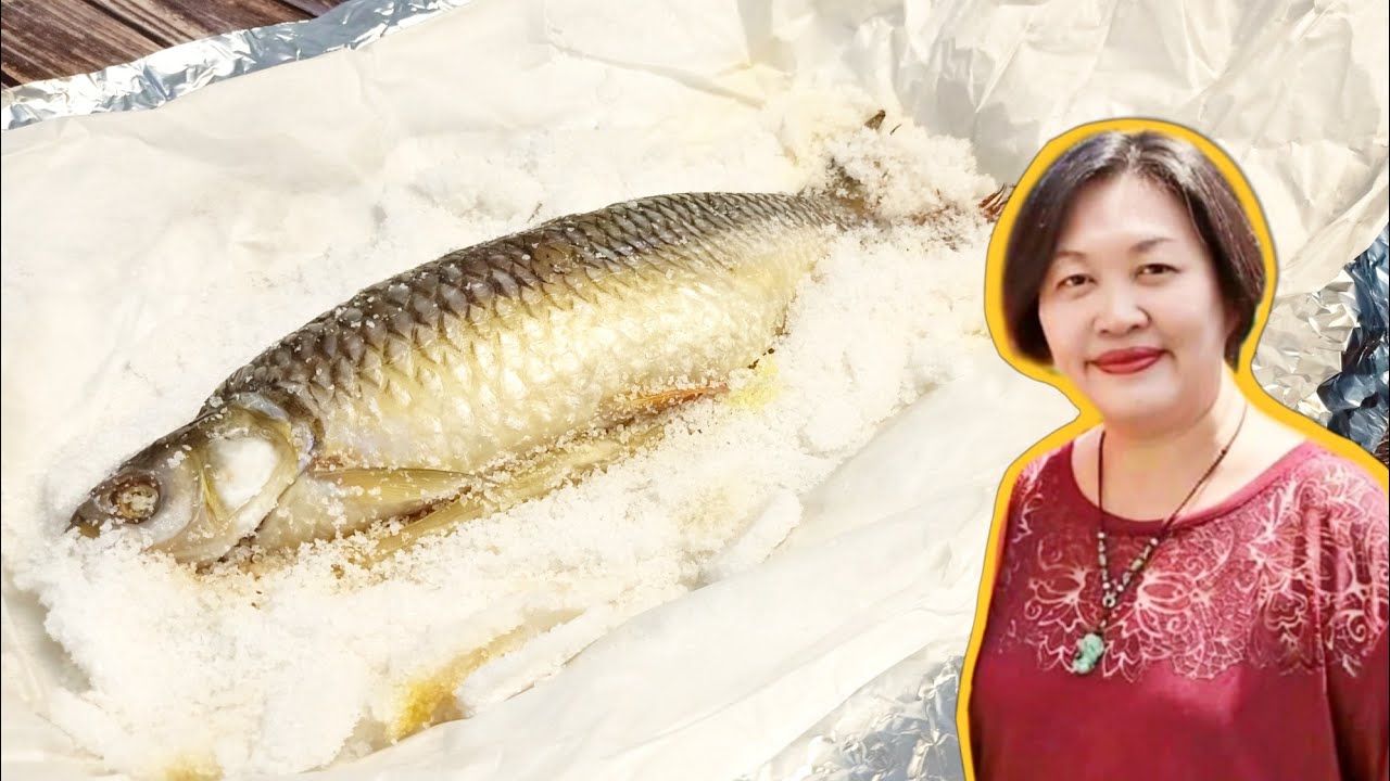 Salt Baked Fish | Salt Crusted Fish Recipe - YouTube