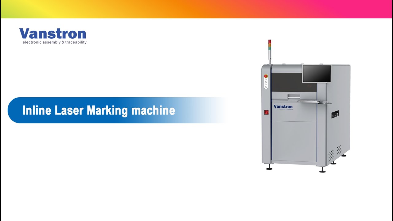 Inline Laser Marking machine for pcb industry - YouTube