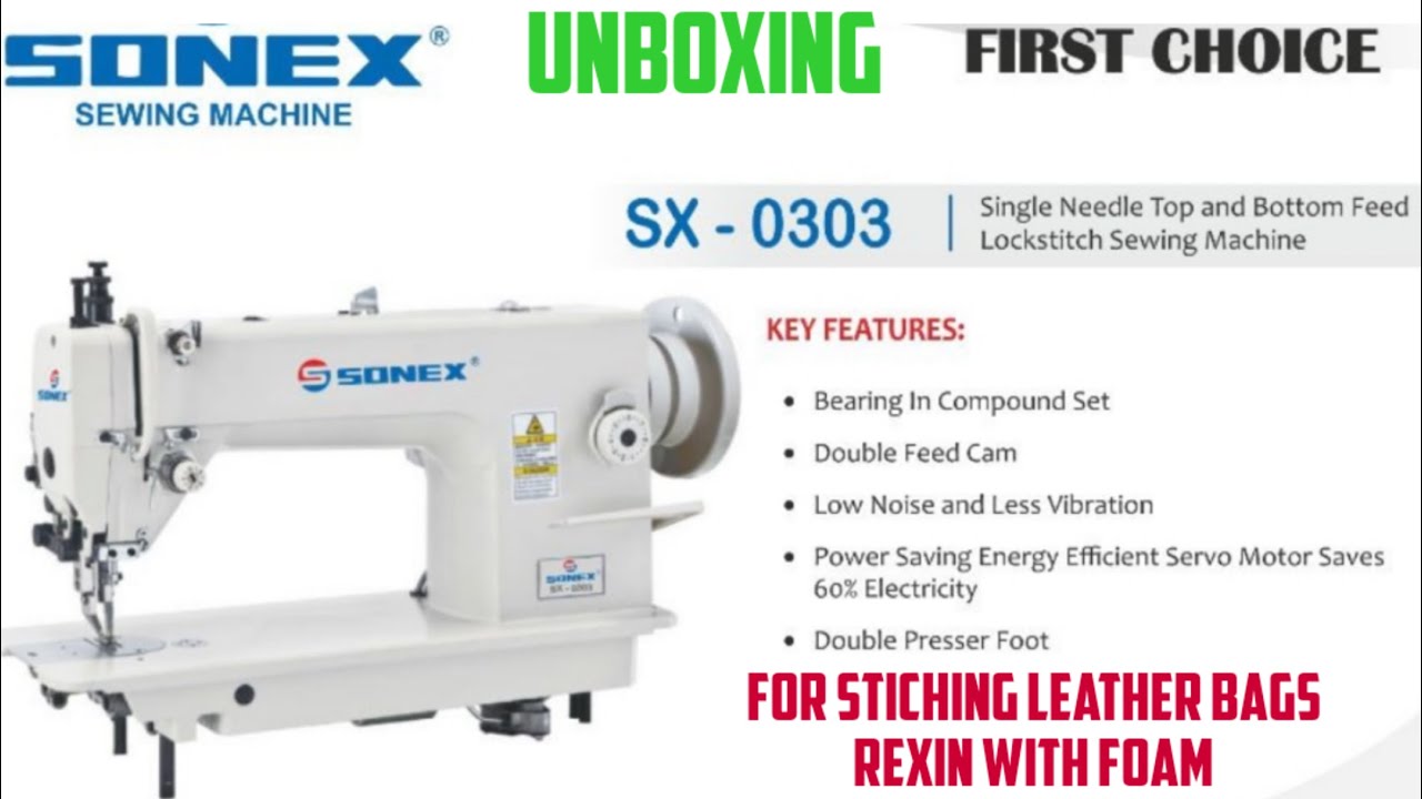 Sonex 303 model walking foot (Double boot) High speed Industrial sewing ...
