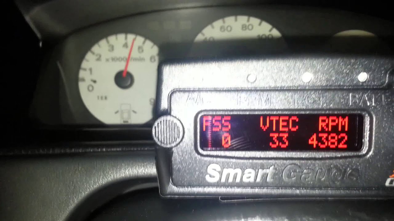 SmartGauge VTEC Test - YouTube