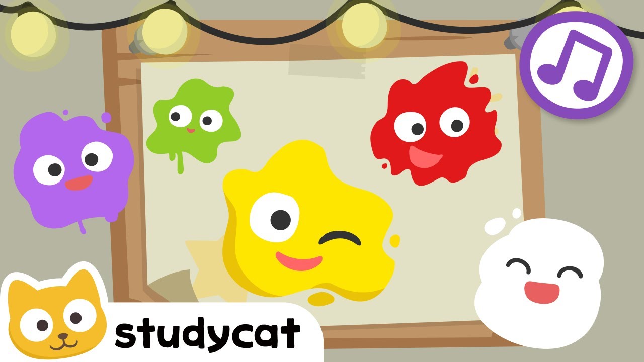 Hello Yellow 🌻| Nursery Rhymes & Kids Songs 🎶| Learn English | Studycat ...