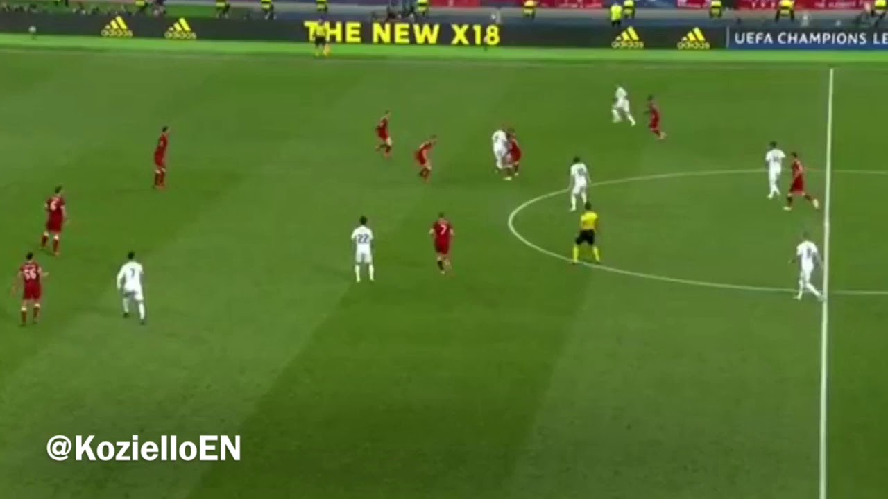 Karim Benzema vs Liverpool - Champions League Final 2017/18 - YouTube