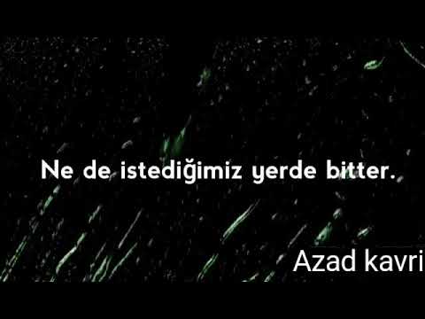 Kısa En Güzel Anlamlı sözler Azad kavri
