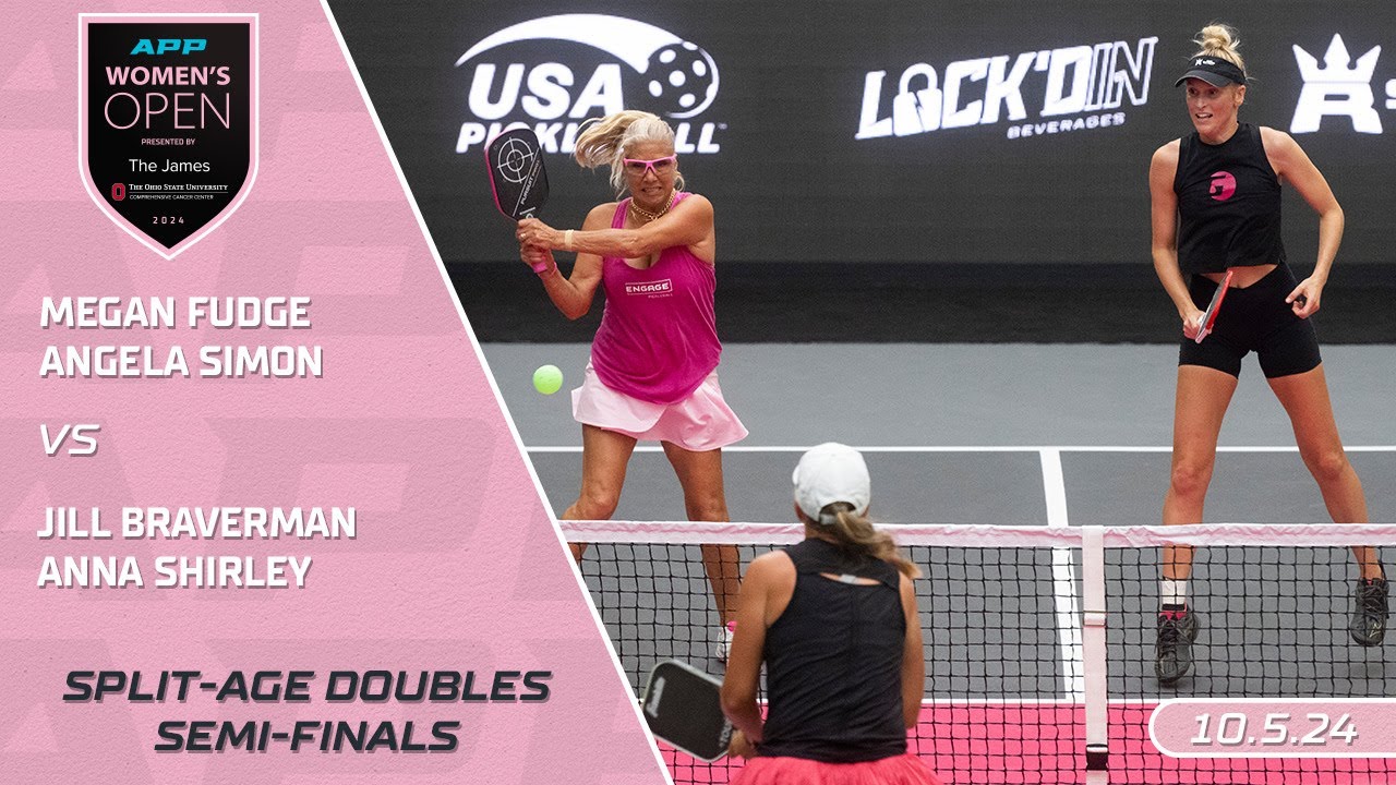 2024 APP Women's Open Presented By The James | Split-Age Doubles Semi ...