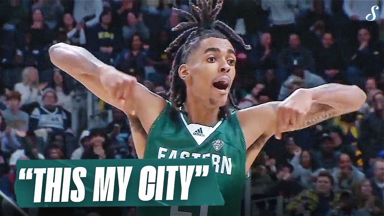 Emoni Bates SHINES In EMU Debut With CAREER-HIGH 30 PTS! - YouTube