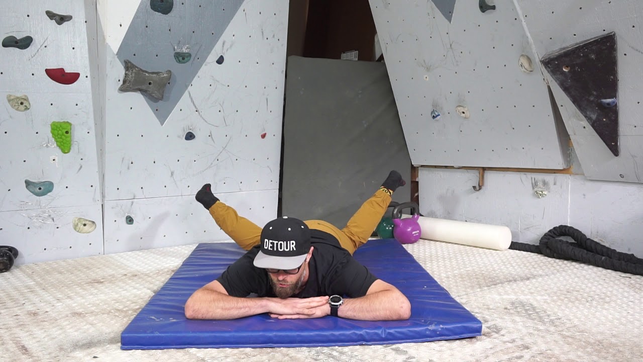 Prone Active Hip Internal Rotation / External Rotation | The Movement ...