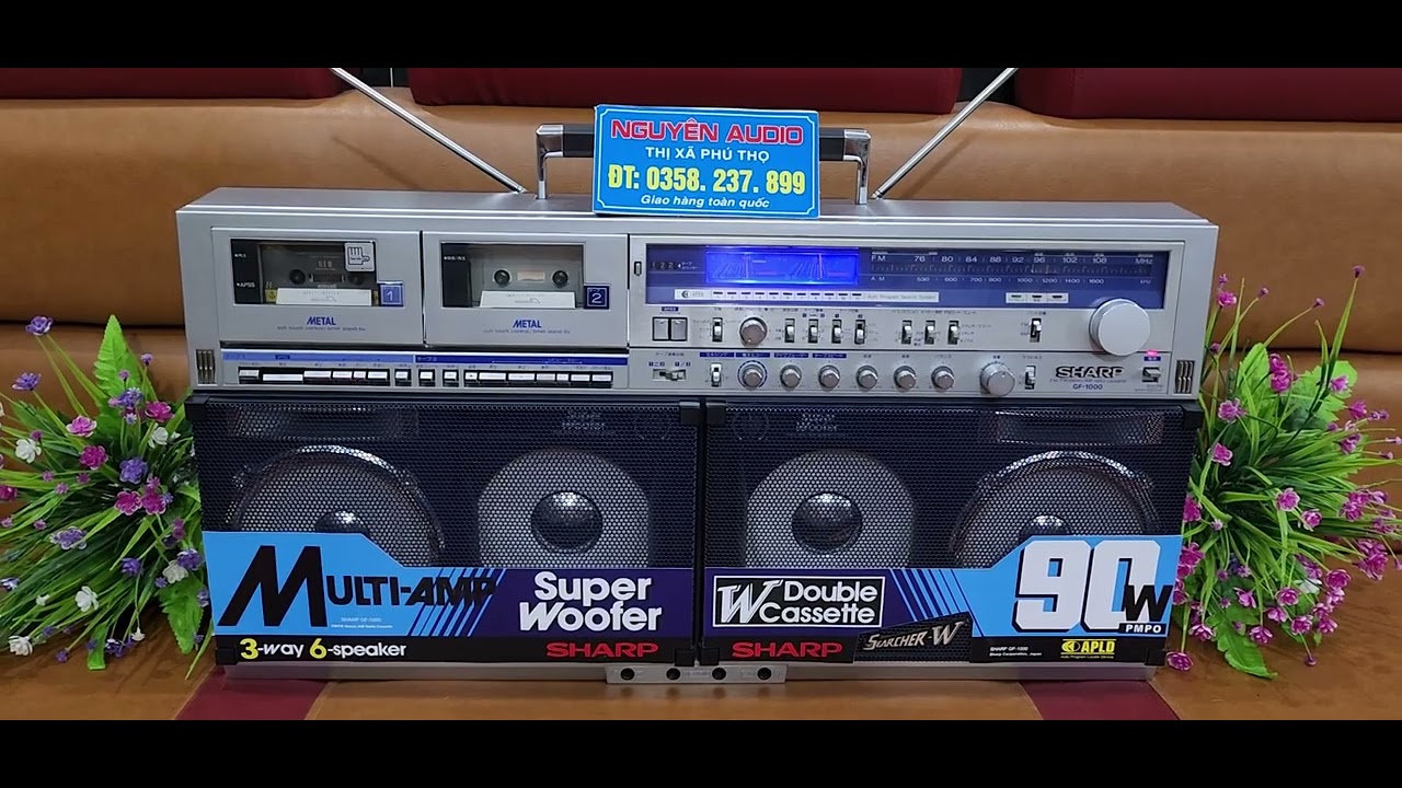 siêu phẩm Đây ạ SHARP GF 1000 hết số hàng tồn kho chưa qua sử dụng. LH Nguyên Audio 0358.237.899 ...