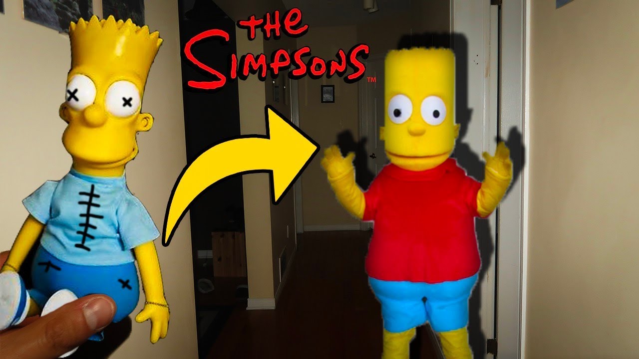 Scary Bart Simpson THE SIMPSONS Bart Simpson Masks Latex Overhead
