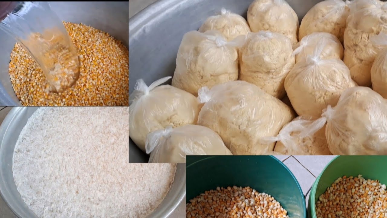 Easy way to make a healthy corn dough at home. Simple method 👌 - YouTube