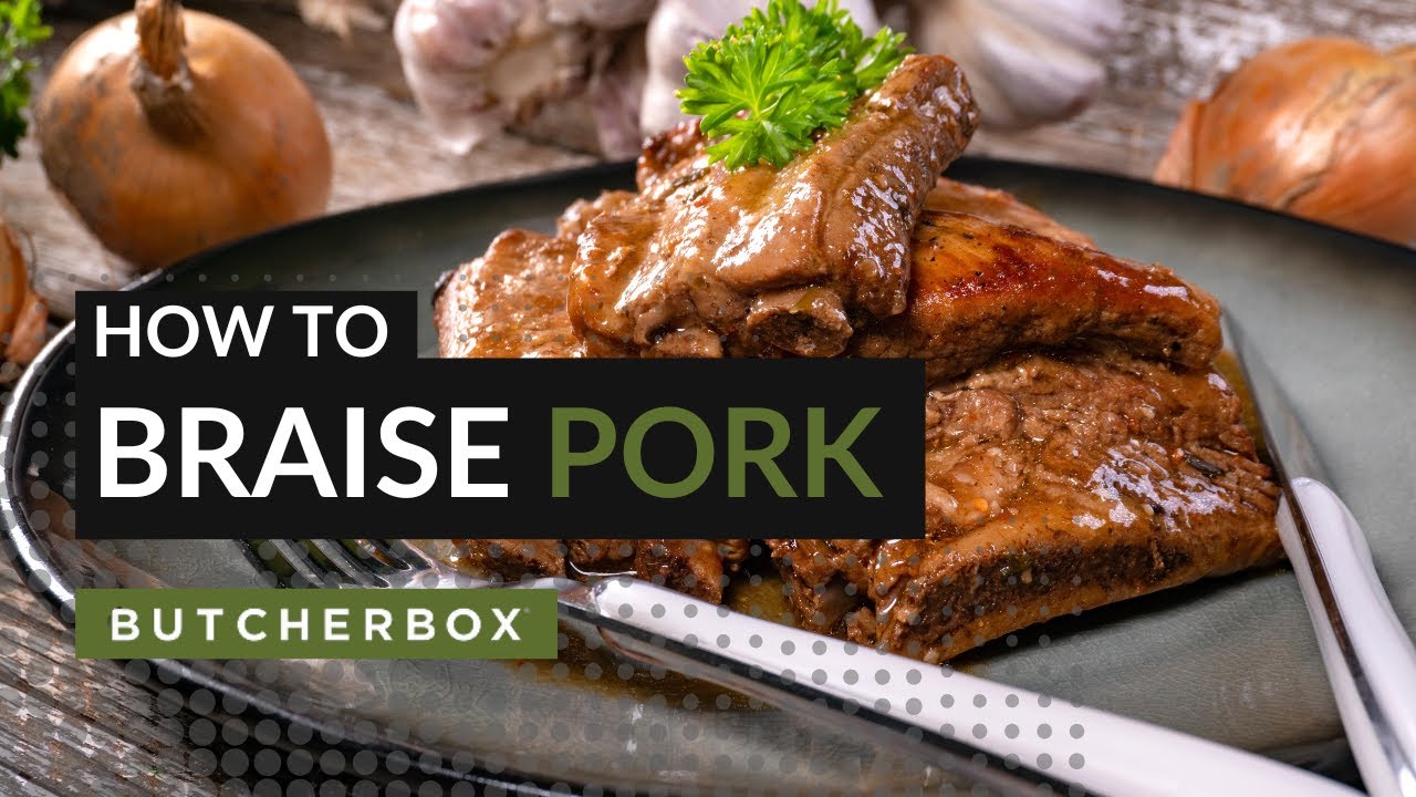 How to Braise Pork - YouTube