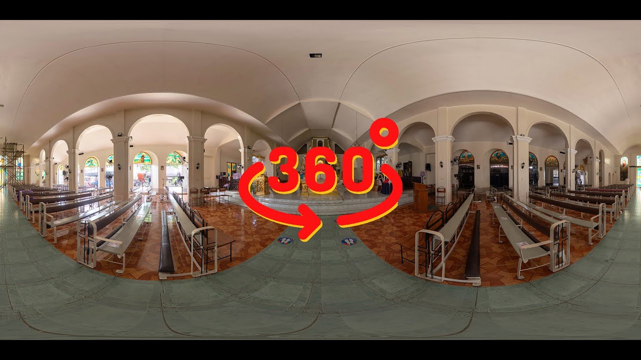 360° x 180° photo of St. Anthony of Padua church, Pomponan, Leyte ...