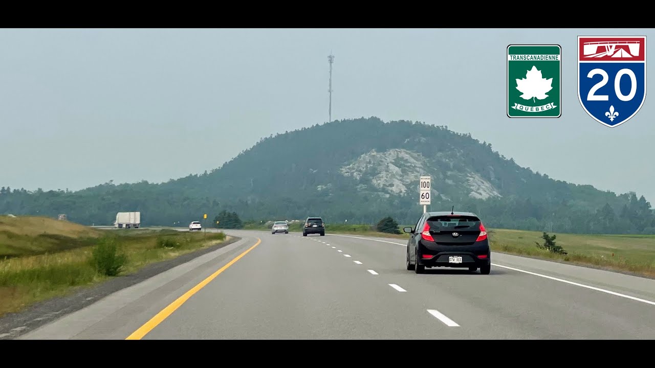 Autoroute 20 - Quebec City to Rivière-du-Loup - Toronto to Halifax #12 ...
