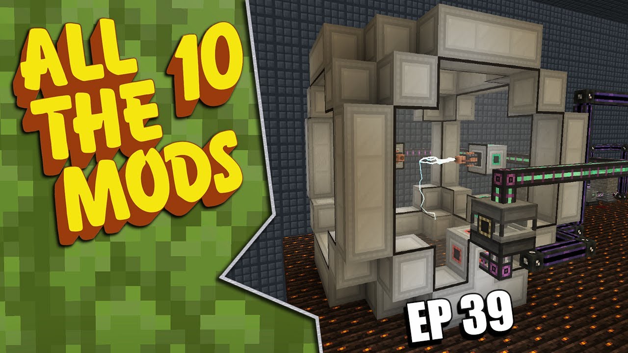 All The Mods 10 Ep 39 - Supercritical Phase Shifter and Tier 4 Ore ...