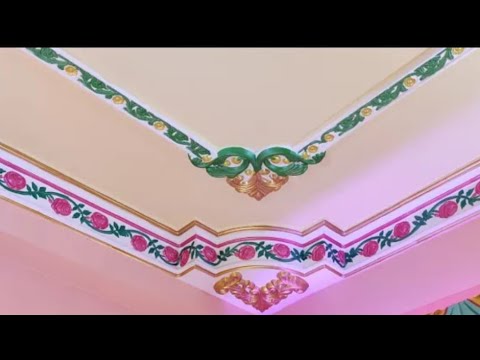 pop corner design __celing design colour combinations__ - YouTube