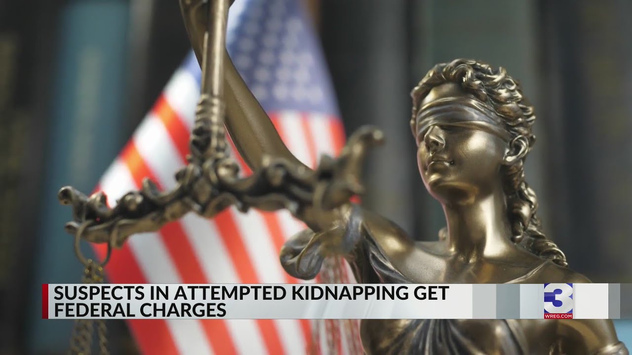 Suspects in attempted kidnapping get federal charges - YouTube