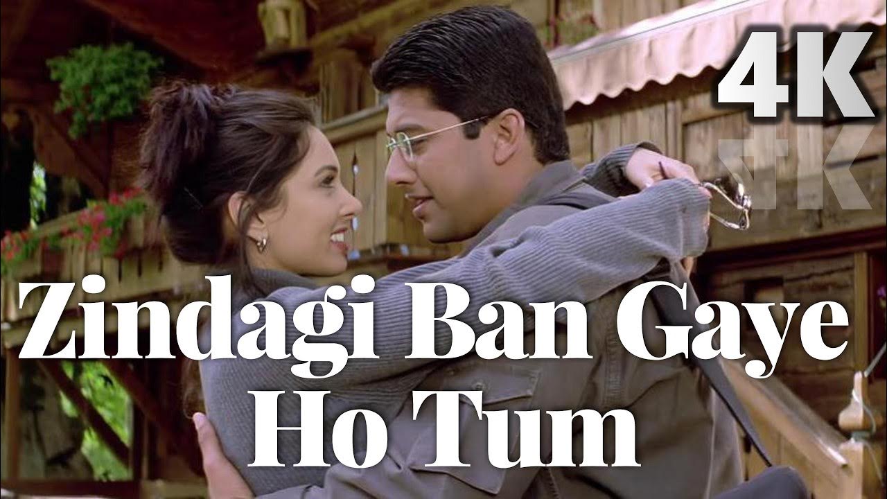 Zindagi Ban Gaye Ho Tum 4K | Udit Narayan, Alka Yagnik | Kasoor [2001] | Aftab Shivdasani, Lisa ...