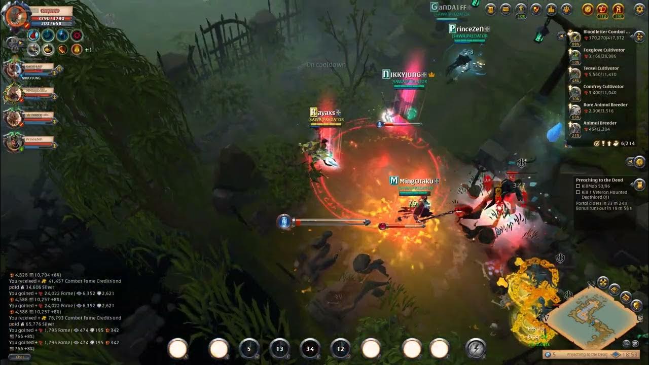 HCE Preaching to the Dead Lvl.18 (Chillhowl) - Albion Online - YouTube