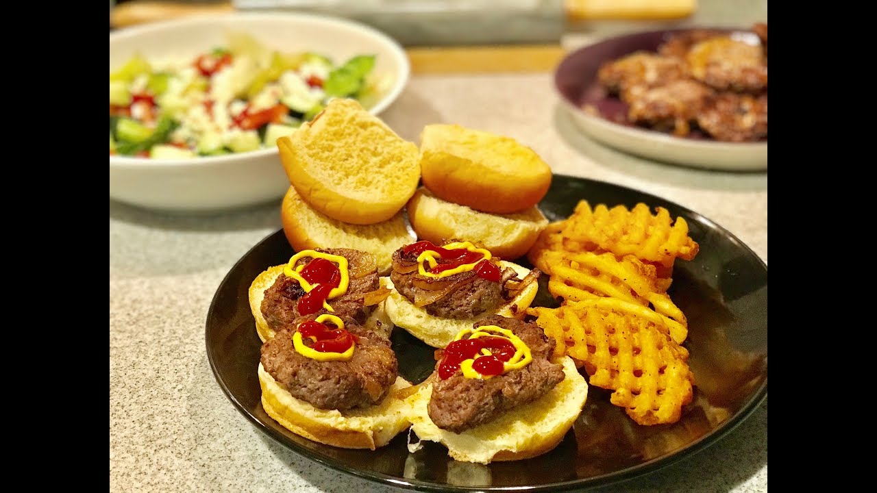 Tasty Homemade Sliders - YouTube
