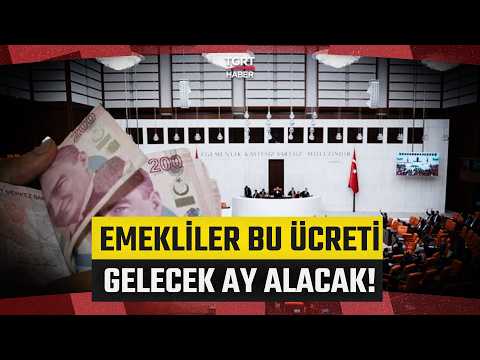 Ağustos'ta Hesaplara Yatacak! Emekliler Bu Ücreti Gelecek Ay Alacak - TGRT Haber