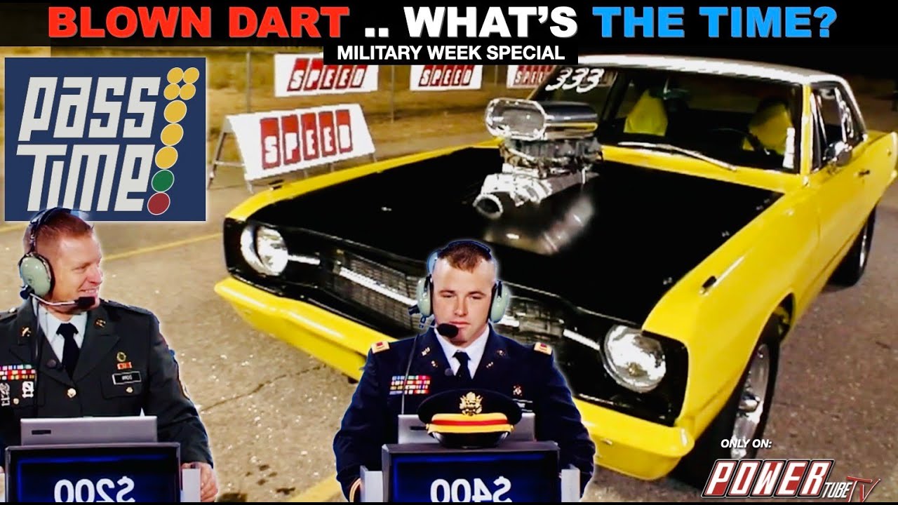 PASS TIME - Drag Racing Gameshow - Blown 69 Dodge Dart..What"s The Time ...