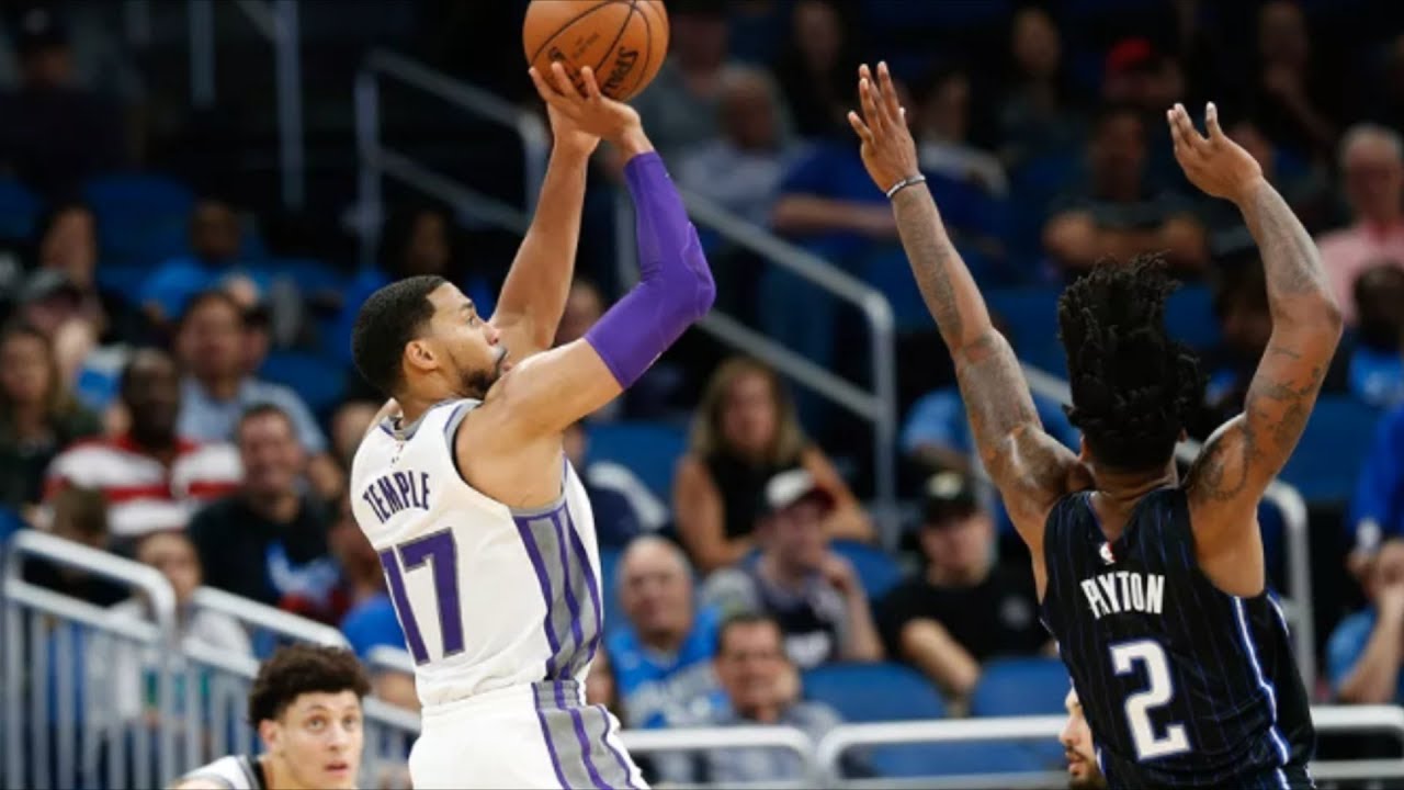 Garrett Temple 34 Points Career High! 19 in the 4th! 2017-18 Season ...