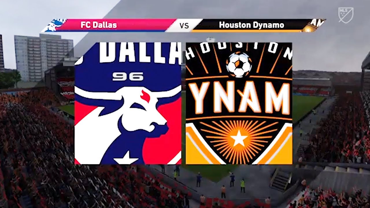 FC Dallas vs. Houston Dynamo | FIFA 20 FULL Game Simulation - YouTube