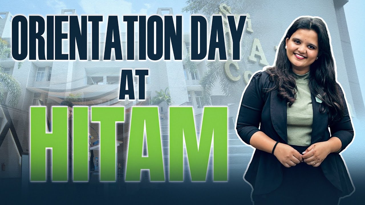 Hitam Orientation day 2025 | Hitam college vlog | HITAM | Freshers ...