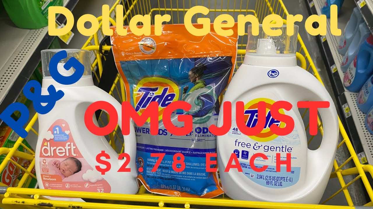 Dollar General EASY P&G DEALS - YouTube