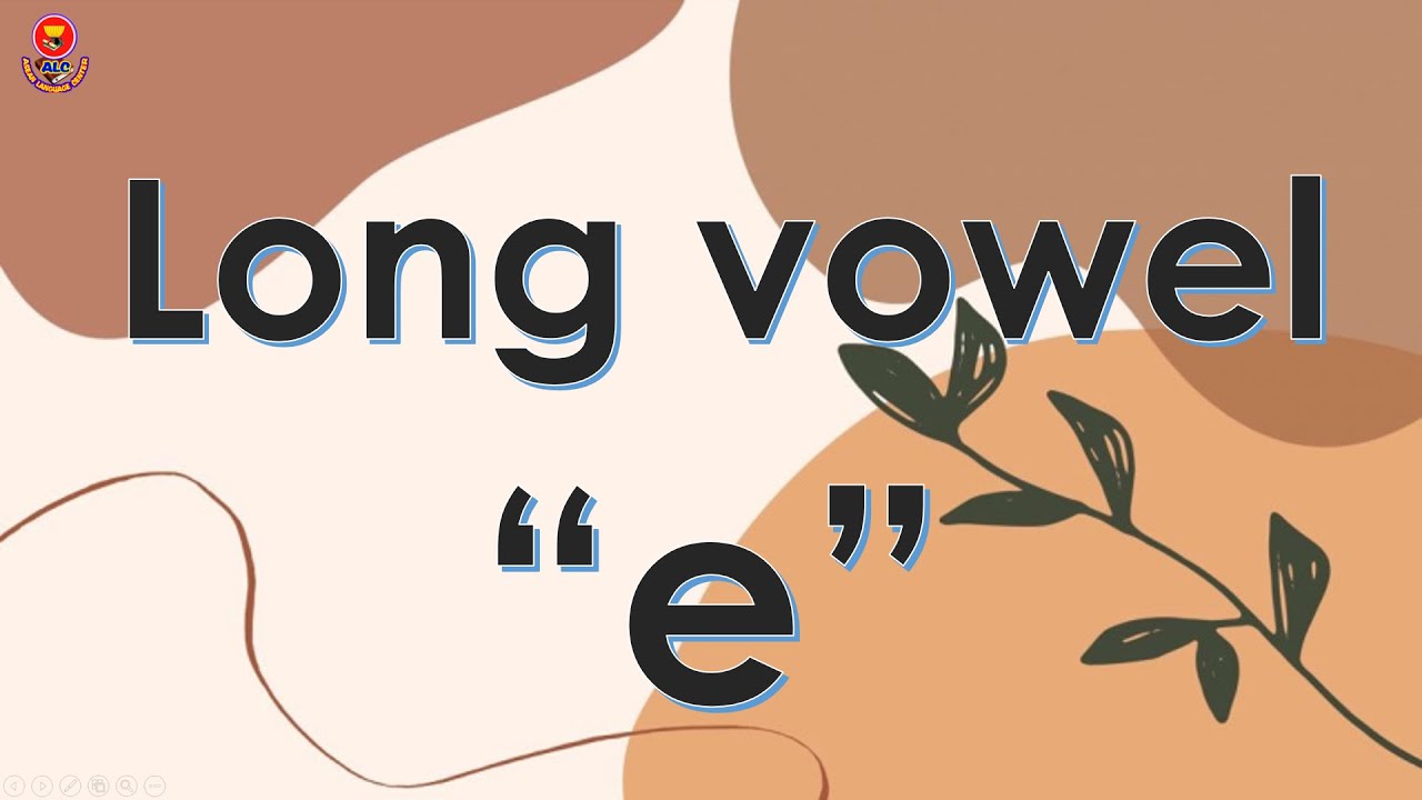 LONG VOWEL E : (ey,y) - YouTube