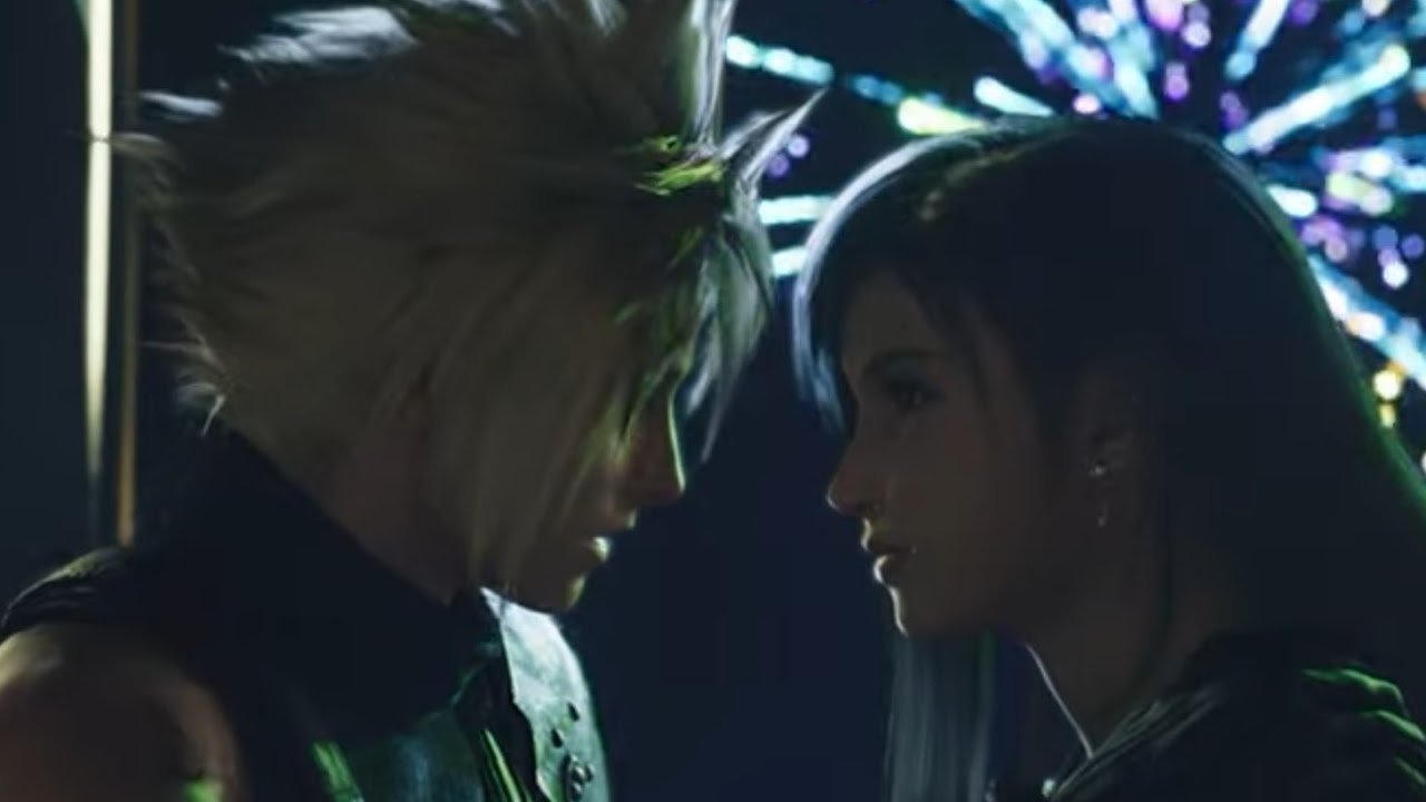 【FF7リバース】ティファとのキスシーン - YouTube