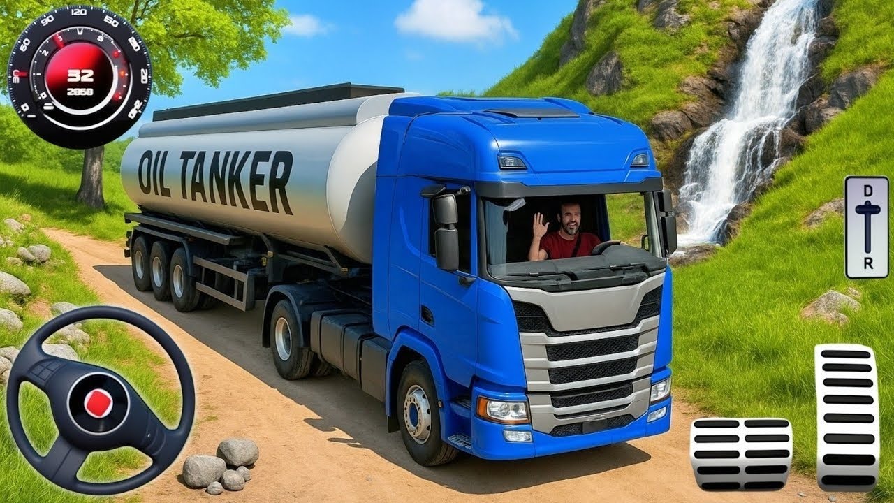 Oil Tanker Transport Driving Simulator -Heavy Cargo Transporter Truck ...