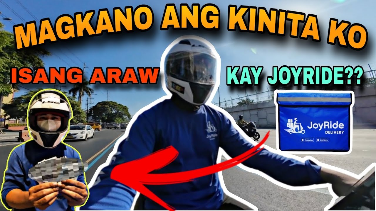 JOYRIDE -MAGKANO ANG KITAAN SA ISANG ARAW|JOYRIDE BOOKING|JOYRIDE ...
