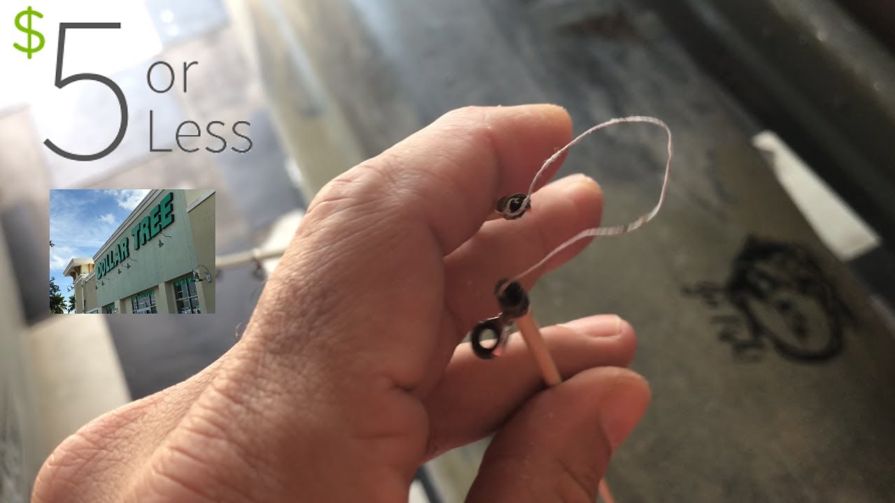 Fix broken fishing rod - YouTube