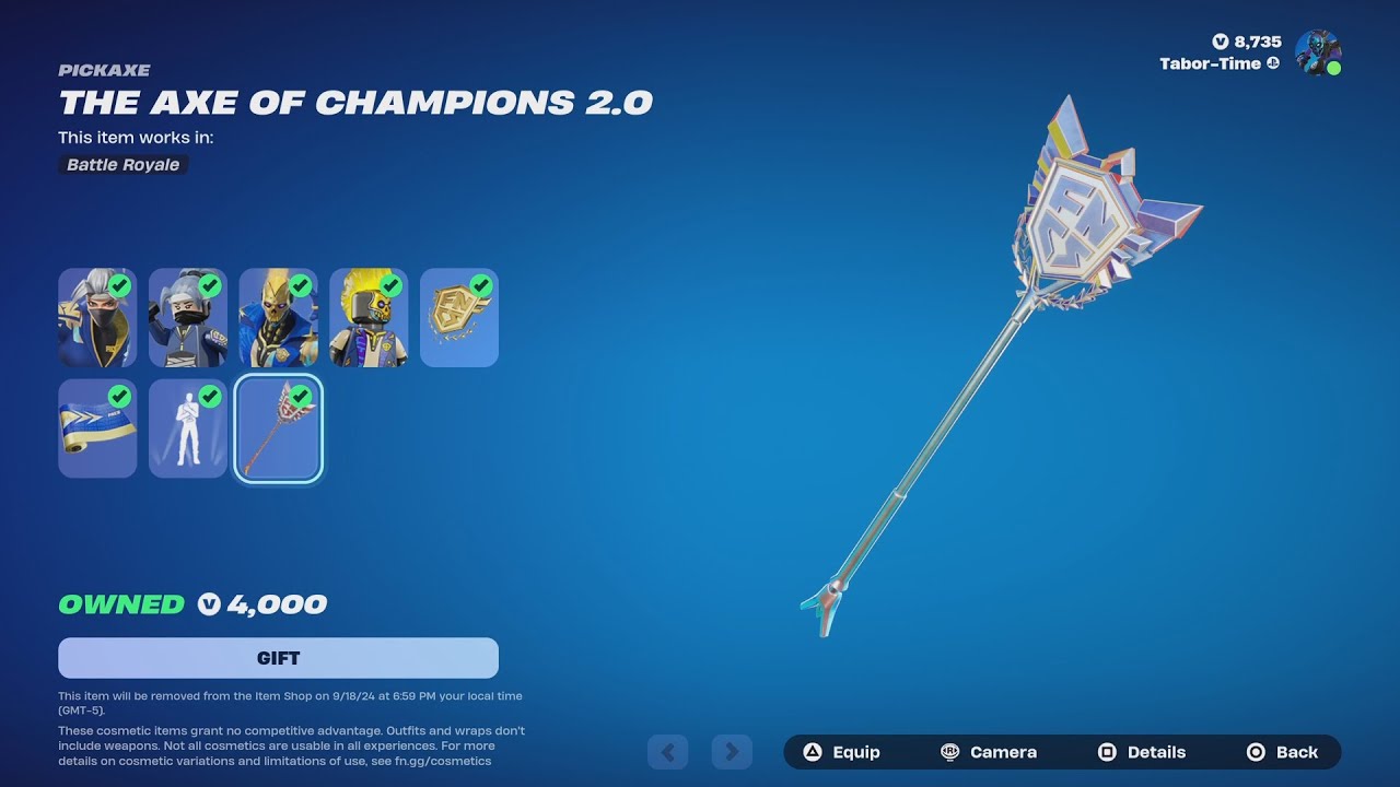 The FNCS Axe Of Champions Pickaxe Is Finally Here (Loki, Marshmello ...