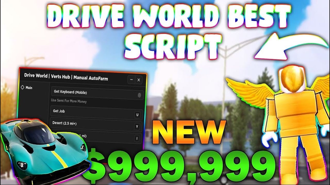 *UPDATED* Drive World Script (PASTEBIN 2023) (AUTOFARM, MONEY FARM, 90K ...