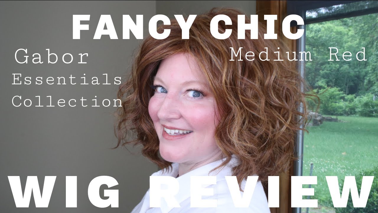 WIG REVIEW Fancy Chic by Gabor in the color Medium Red - YouTube