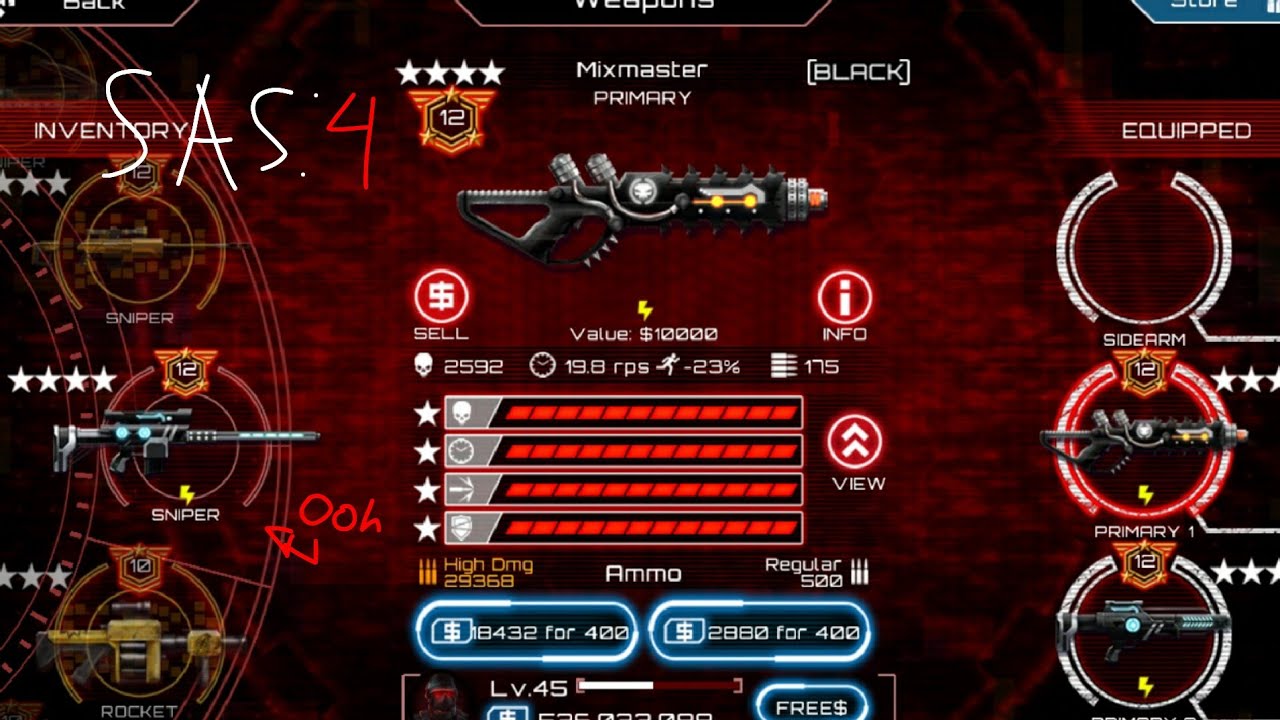 [SAS:4] BLACK Mixmaster 12/4 (MAXED CORED) - YouTube