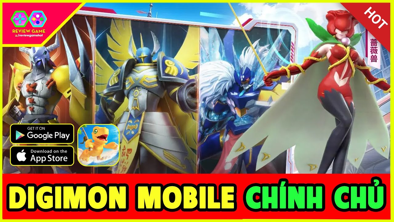 Digimon Source Code - Đây Là Game Digimon Chính Chủ Bản Quyền Bandai Namco Android/IOS Hàng Real ...