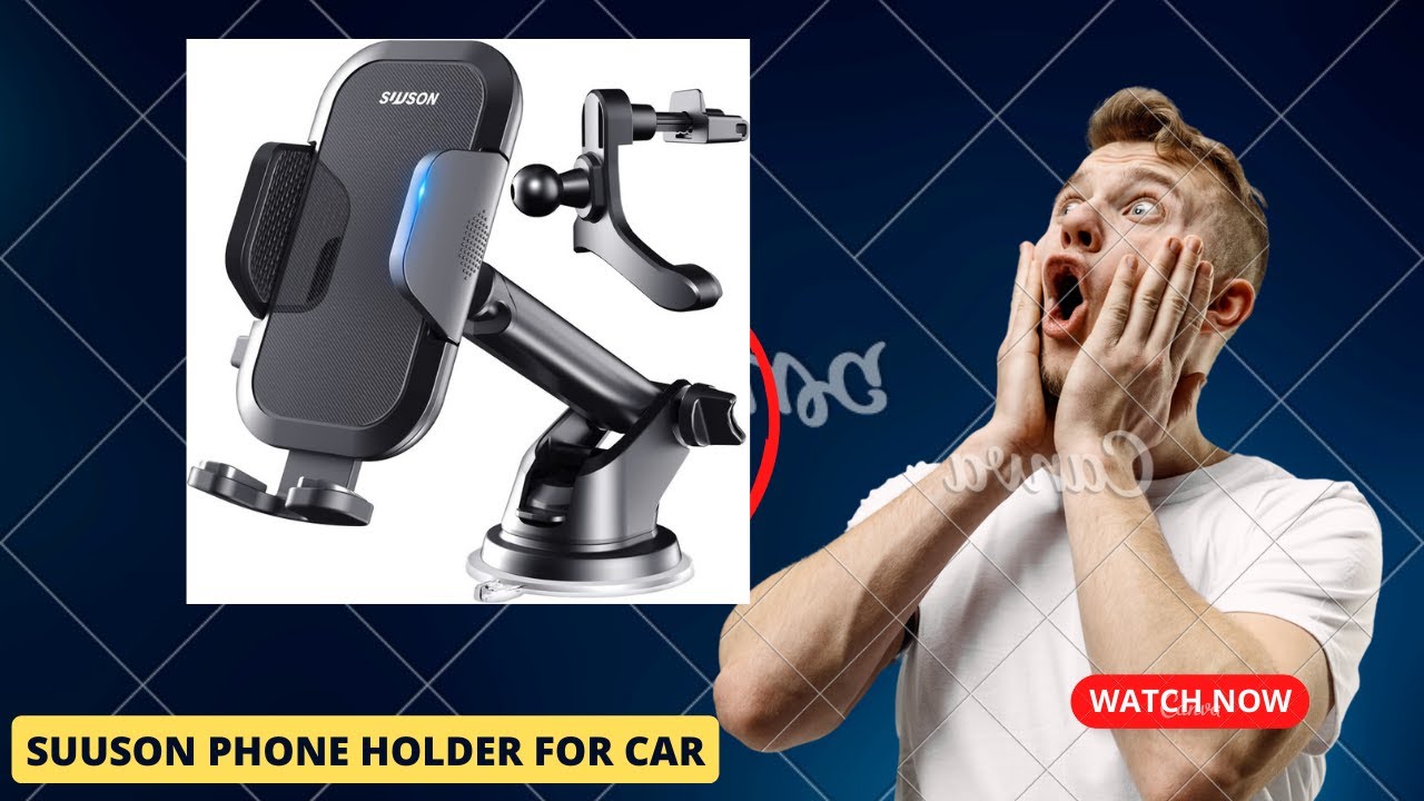 SUUSON Phone Holder for car -3in1 Long arm car Phone Holder Mount # ...