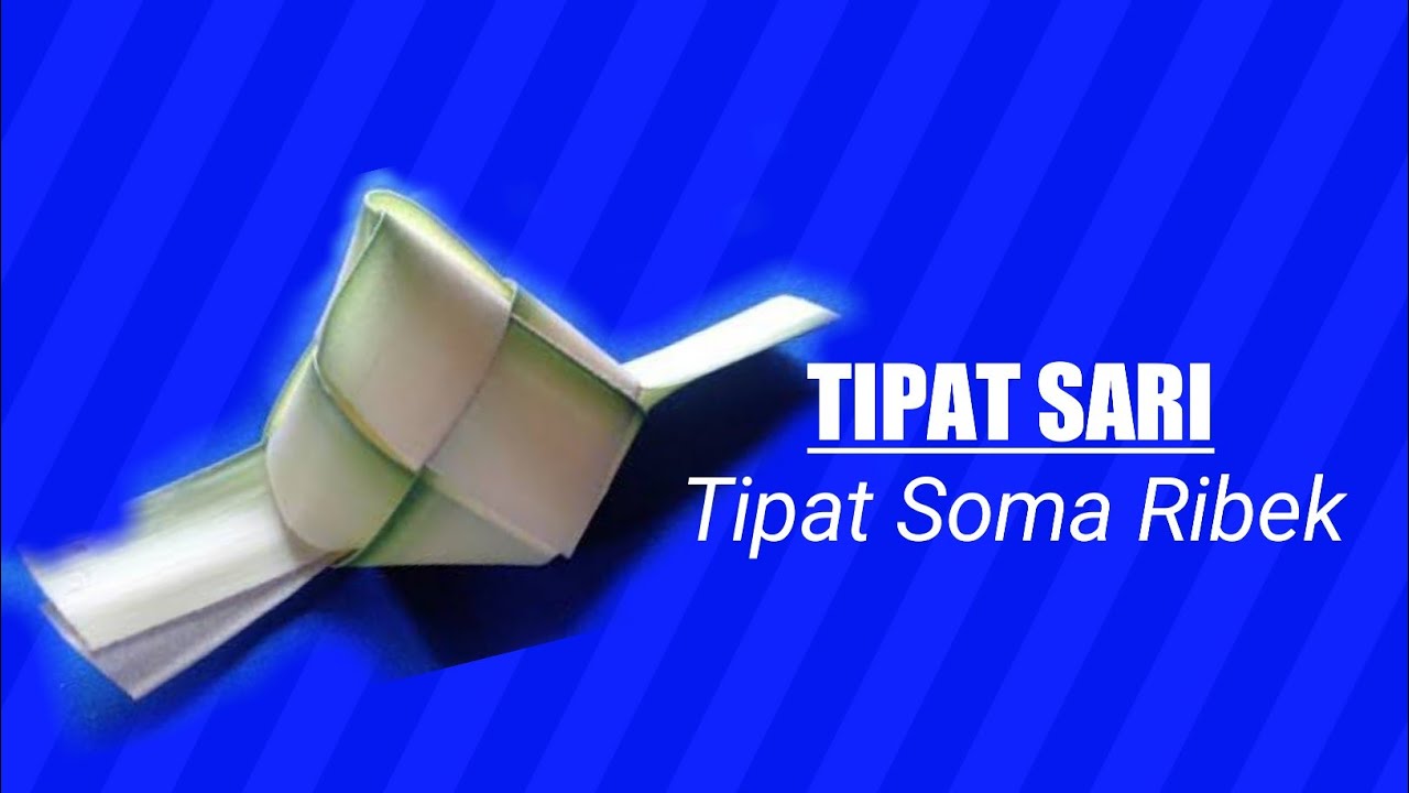 TIPAT SARI TERKECIL | TUTORIAL MEMBUAT TIPAT SARI | Bali CreatiVe - YouTube