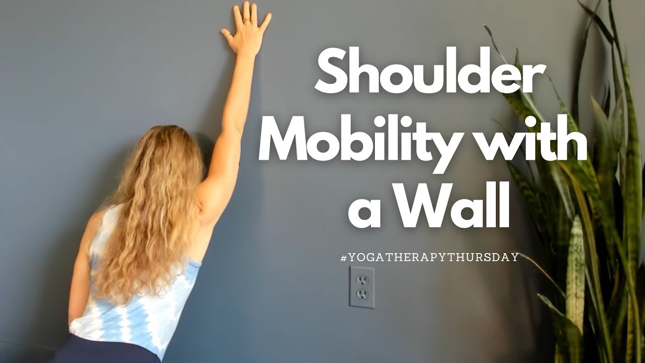 Shoulder Mobility with a Wall - YouTube