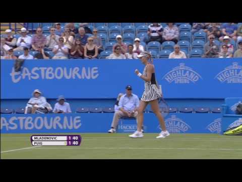 2016 Aegon International Hot Shot | Kristina Mladenovic