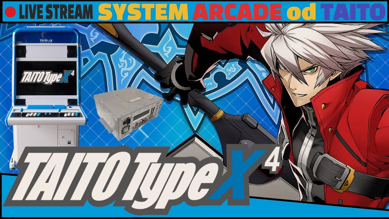 LIVE - Taito TypeX4 - Testujemy System Arcade od Tatio 🔥 - YouTube