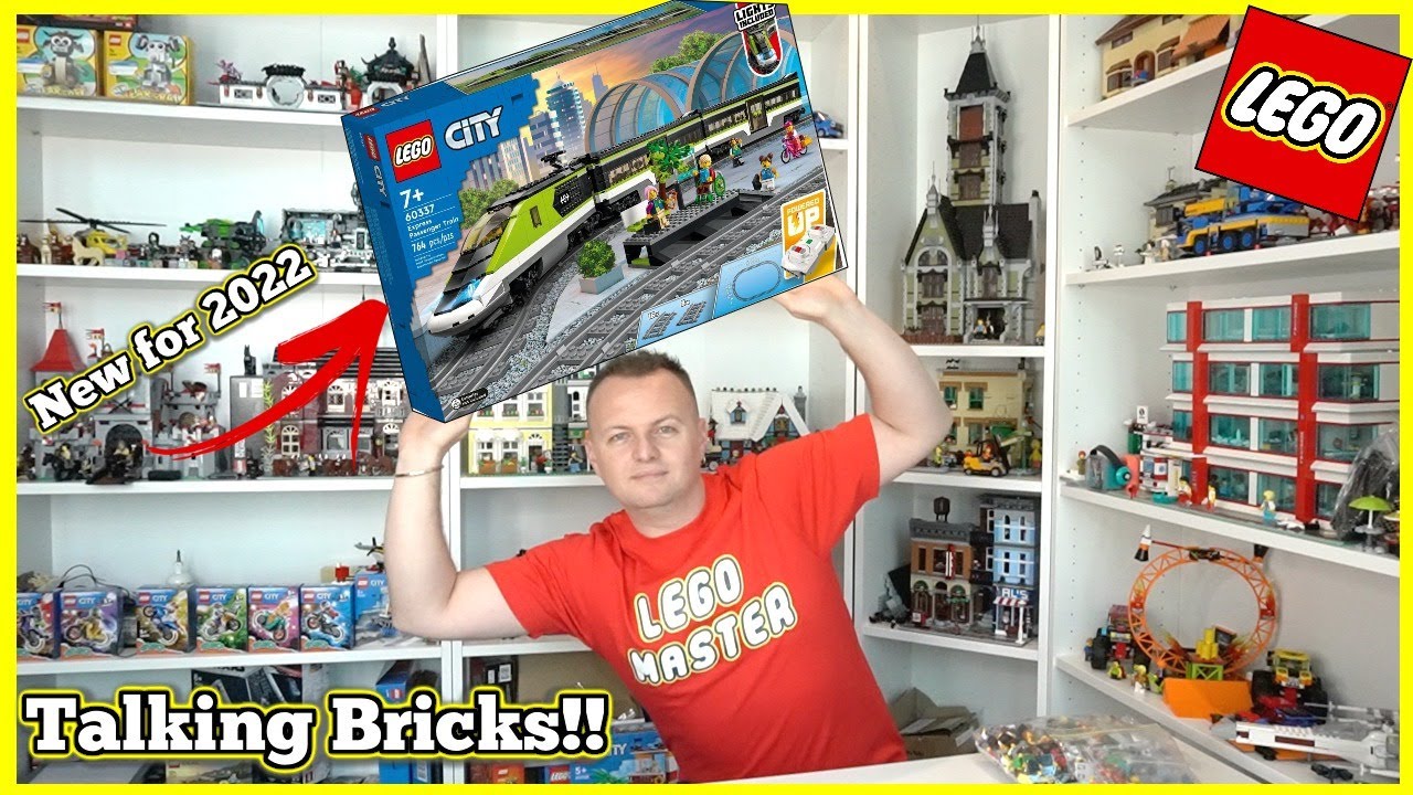 Talking Bricks!! Episode 5 NEW LEGO Passenger Train 60337 2022 - YouTube