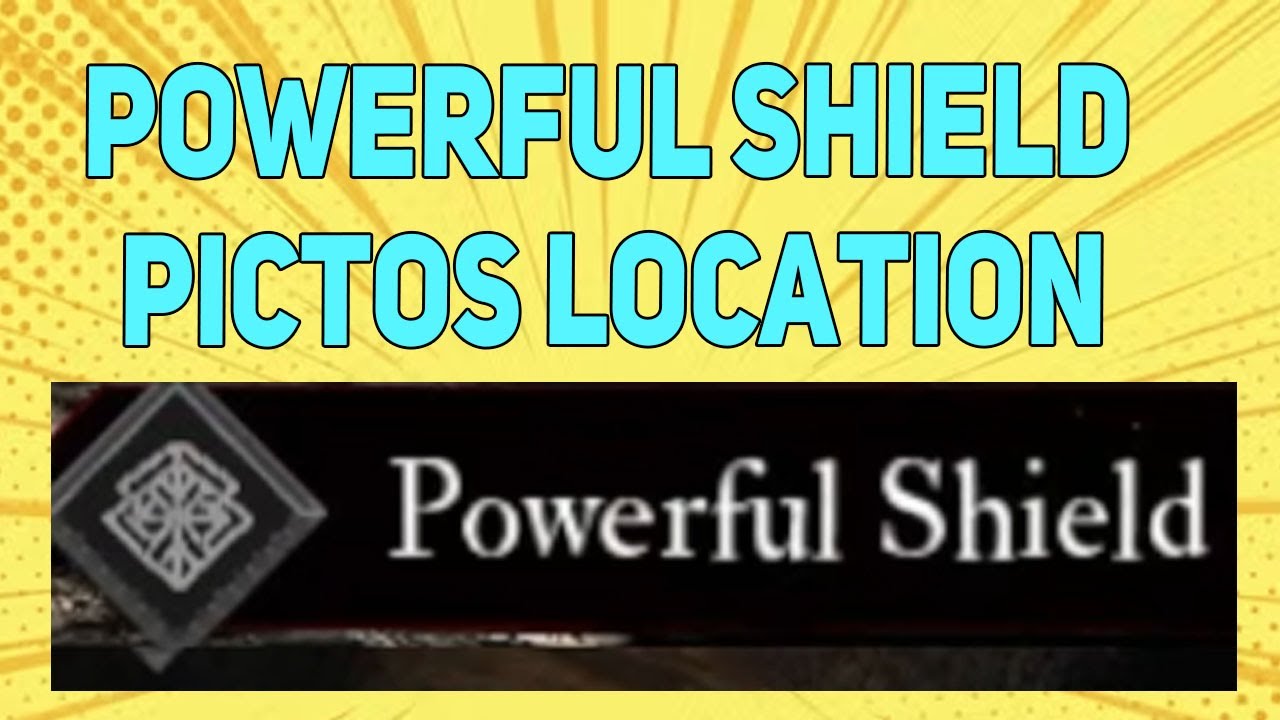Powerful Shield Pictos Location in Endless Night Sanctuary Merchant ...